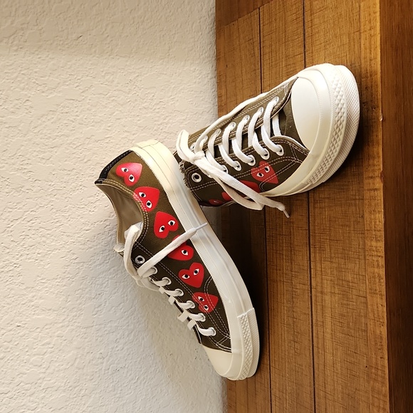 Converse | Shoes | Converse X Comme Des Garcins Play All Star Chuck 7 ...